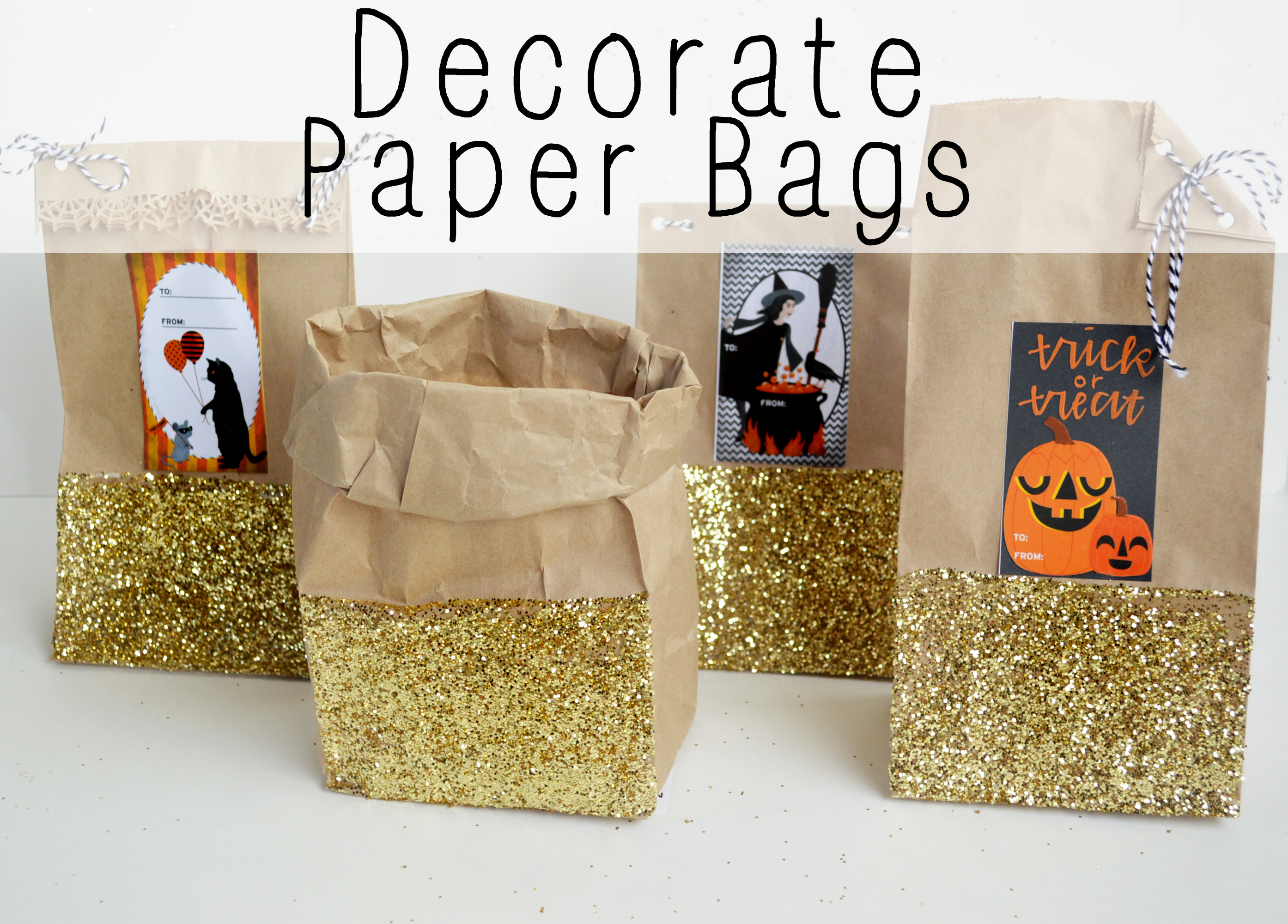 Decorate Paper Bags JADERBOMB